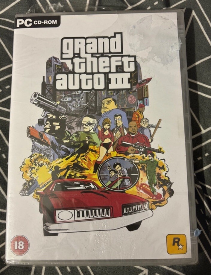Grand Theft Auto III - PC CD-ROM - UK PAL (Factory Sealed) | eBay