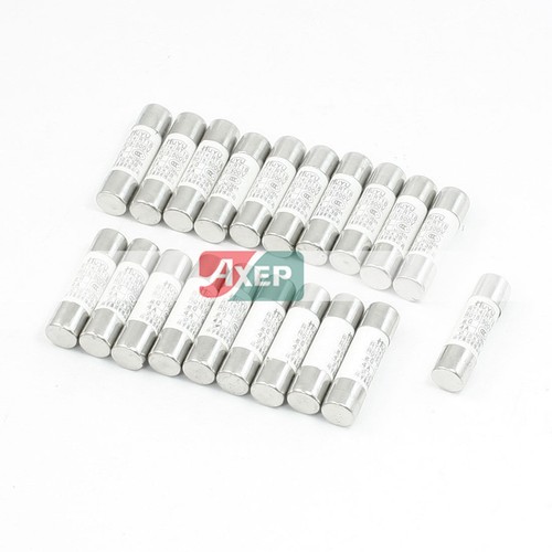 A Quick Fast Blow Ceramic Fuse Link 10A 500V AC RT14 RT18 R015 20 Pcs ...