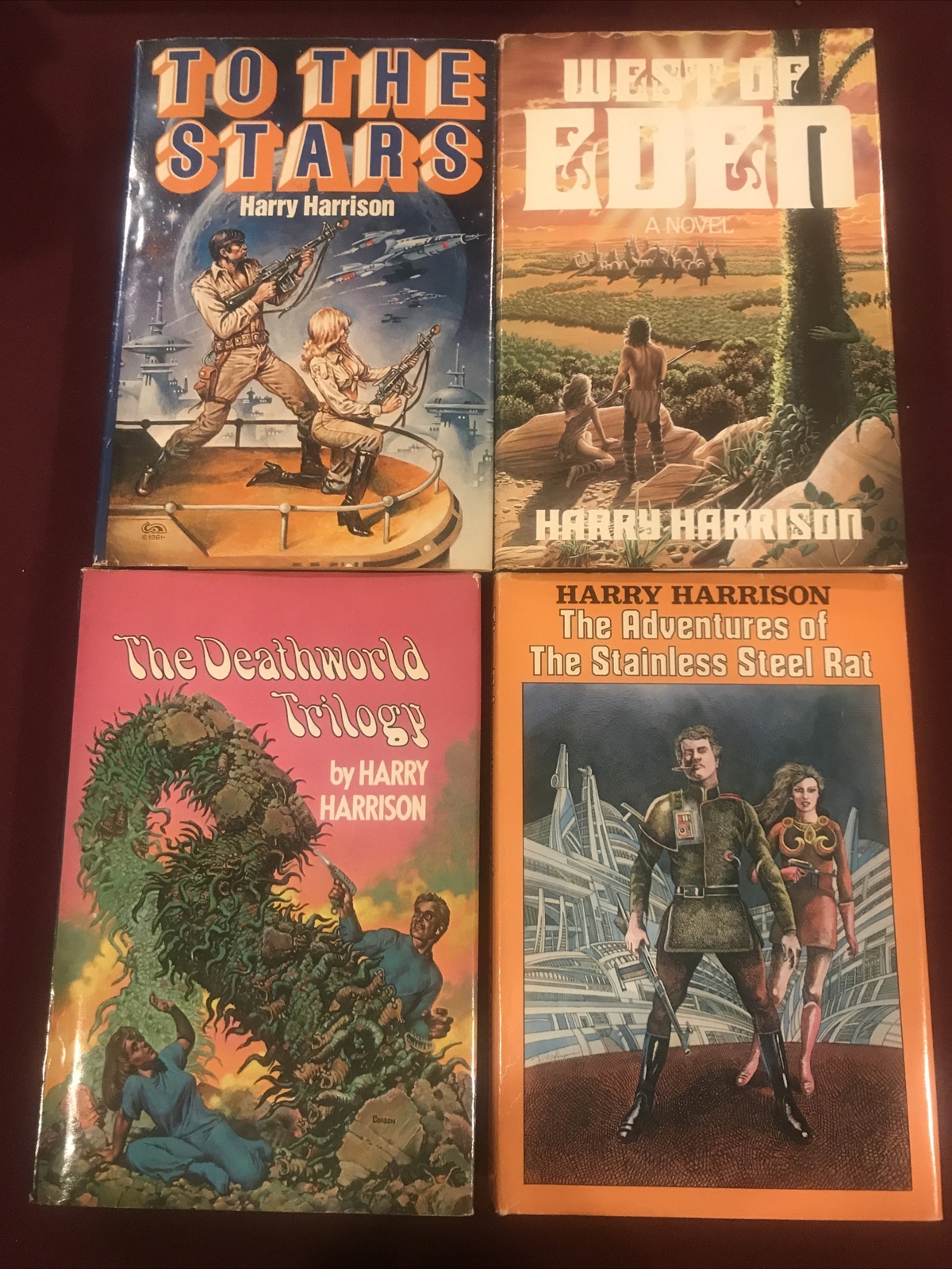 Lot Of Ten Harry Harrison Books | eBay