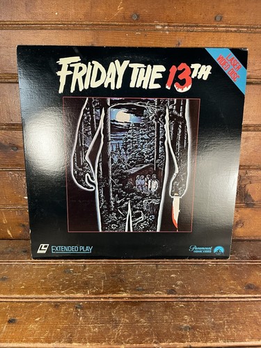Friday The 13th - Laserdisc 1980 - Extended Play 1st First Horror | eBay