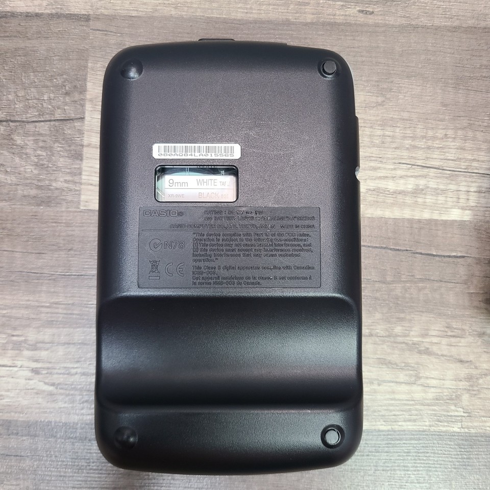 Casio EZ Label Printer Label It KL-120 - TESTED WORKING W/ 12mm Label ...