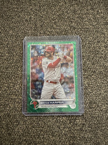 2022 Topps Series 1 - Bryce Harper #250 Green Foil /499 | eBay