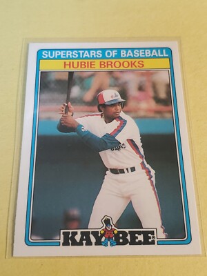 1987 Topps KayBee Superstars - #6 - Hubie Brooks - Montreal Expos | eBay