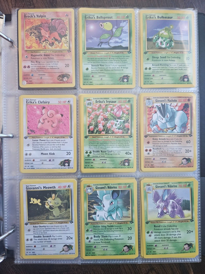 Vintage Pokemon Card Packs! 12 Cards Total with 2 1st Editions Included ...