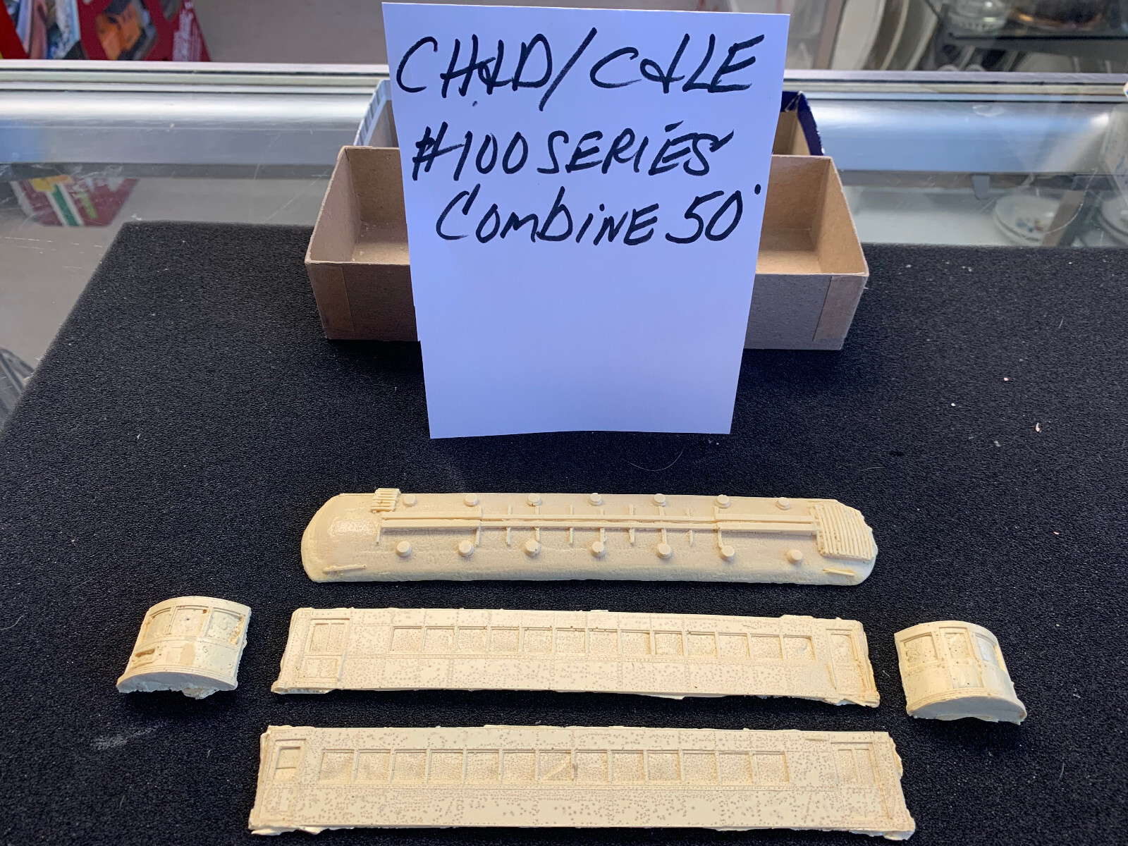 ERIC DIEHL CH&D/C&LE COMBINE 50' #100 SERIES INTERURBAN HO SCALE RESIN ...