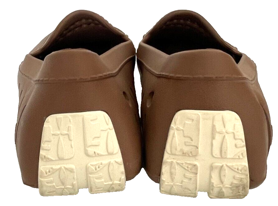 Floaters Mens Brown Casual Rubber Loafer Shoes Slip On Waterproof Low ...