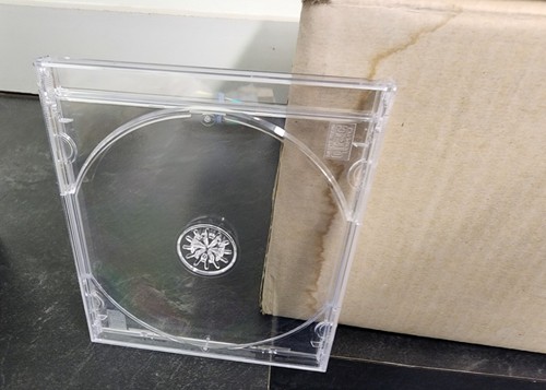 80 STANDARD SINGLE CD JEWEL CASES WITH CLEAR TRAY | eBay