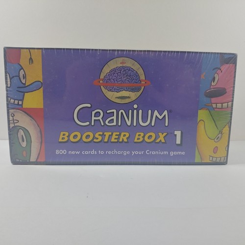 Cranium Booster Box 1 [4 Decks 800 Cards] Brain Game 2002 Expansion Set ...