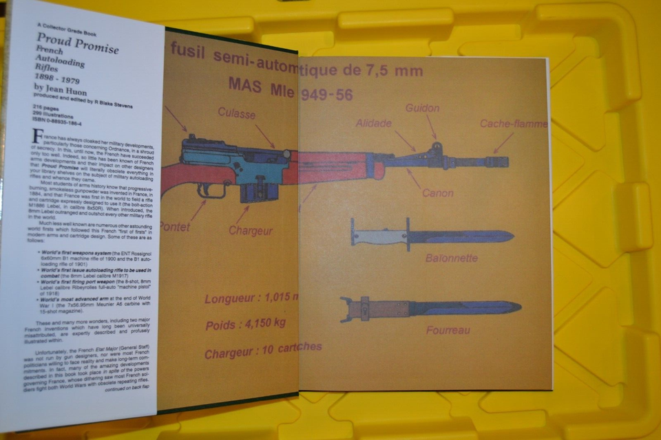 Proud Promise French Autoloading Rifles 1898 -1979 Jean Huon First ...