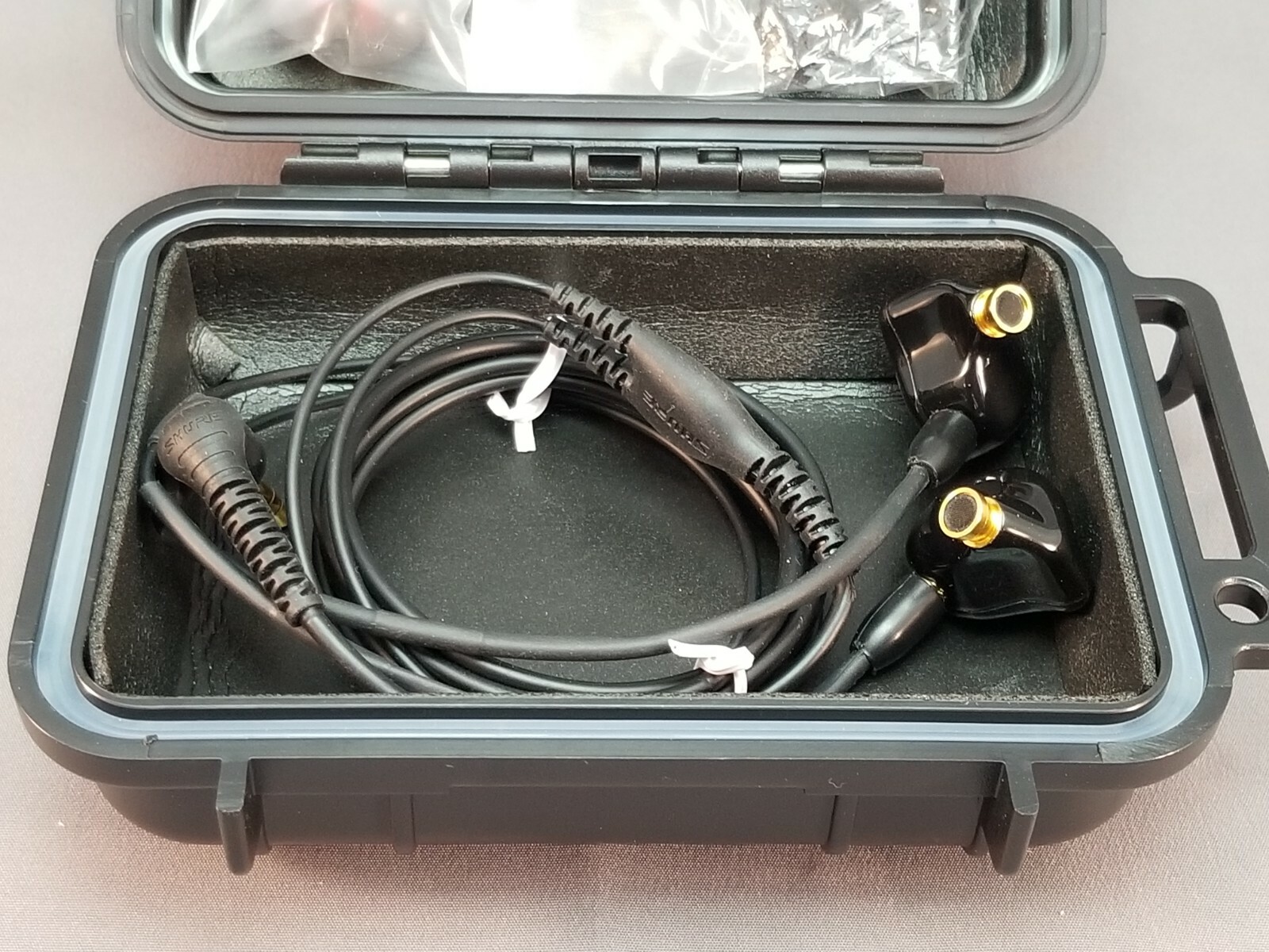 Drummers Hard Wired In Ear Monitor System - FCS11B Bass Version & S1 ...