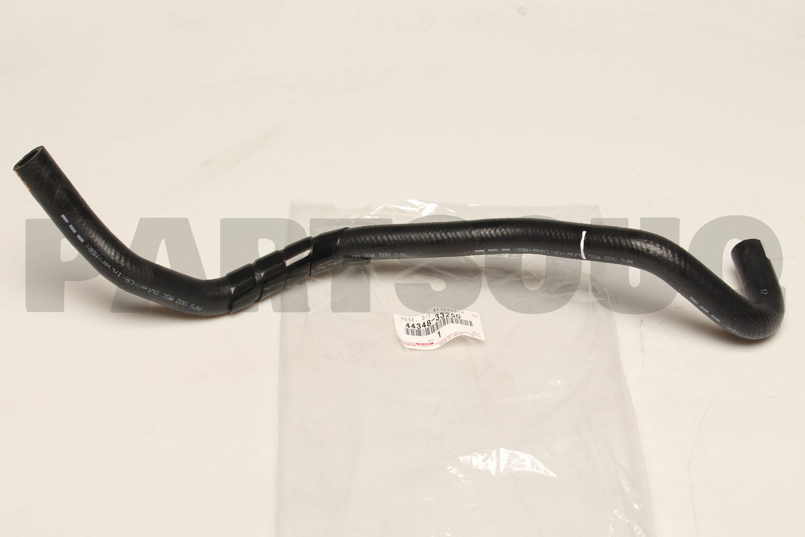 4434833250 Genuine Toyota HOSE, OIL RESERVOIR TO PUMP, NO.1 44348-33250 ...
