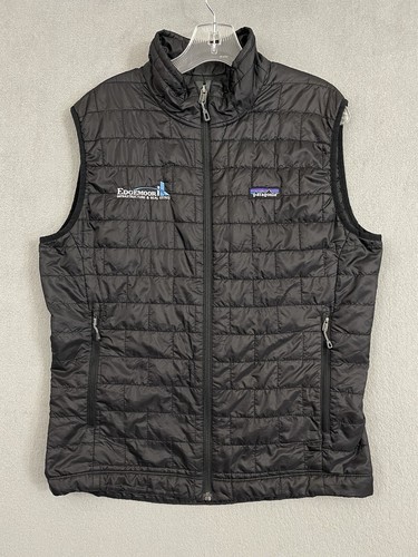 Patagonia Nano Puff Vest Men’s MediumBlack Quilted Insulated EDGEMOOR ...