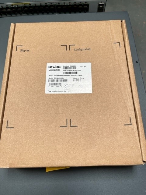 R0M46A HP Aruba 50G SFP56-SFP56 0.65M Cable. Inc VAT & delivery. | eBay UK