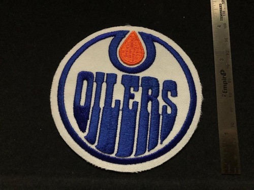 Edmonton Oilers 4" Logo Patch - Gretzky Era Additional patches ship ...