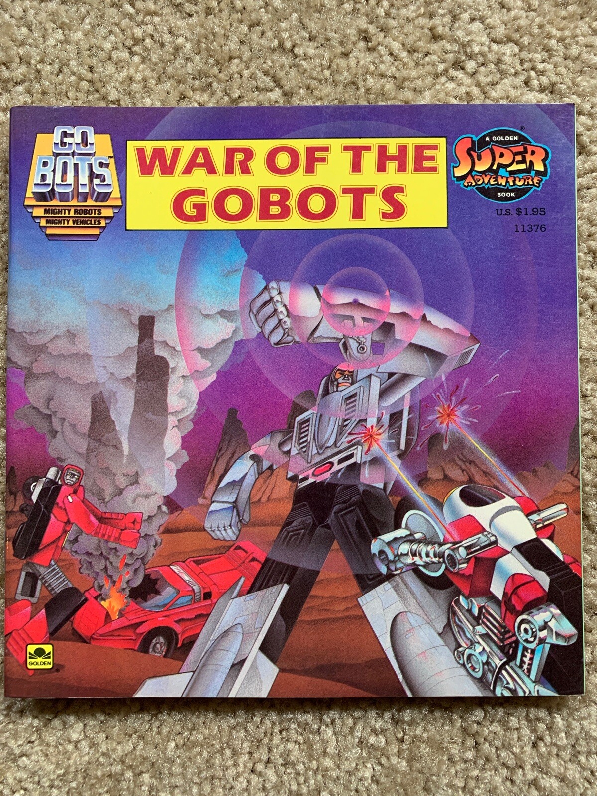 GoBots Go Bots Vintage Book War Of 1984 EXCELLENT | eBay
