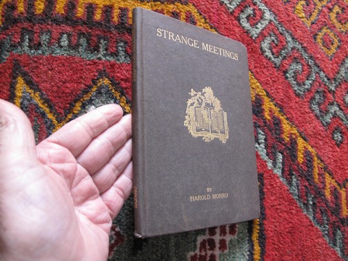 English Literature Poems Poetry Bookshop Strange Meetings Harold Monro ...