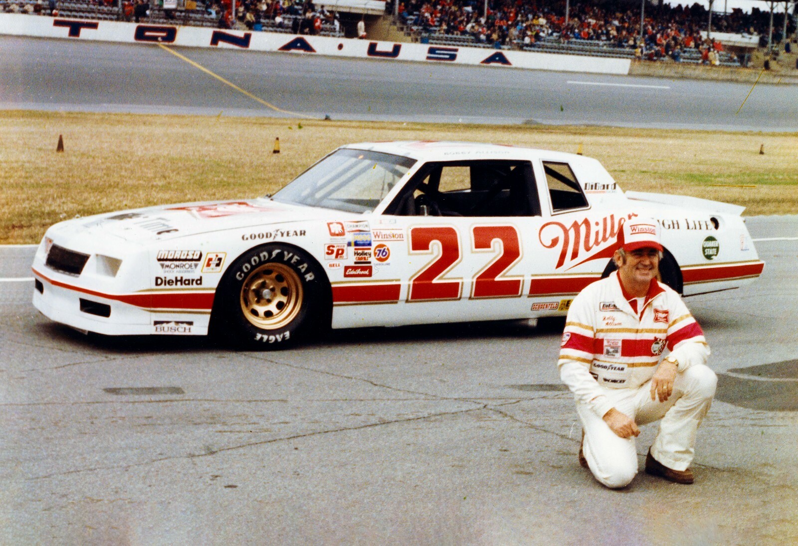 Bobby Allison Miller High Life CHEVY MONTE CARLO NASCAR 13x19 Poster ...