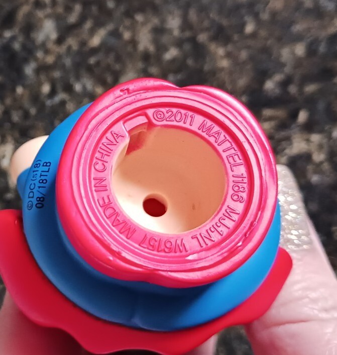 Wonderwoman and Superman Little People Fisher-Price DC Superhero ...