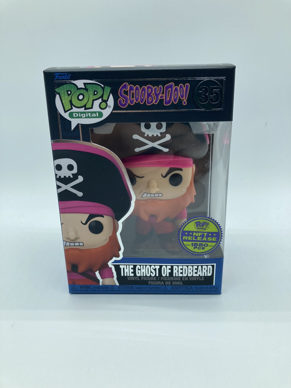 Funko NFT Pop! Vinyl: Scooby-Doo - The Ghost of Redbeard (Digital Pop ...