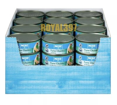 Nixe Tuna Chunks High In Protein Omega-3 FAD Free Seafood In Brine x 10 ...