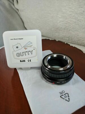Gutty M42-Nik Z Adapter for M42 Screw Mount Lens to Nikon Z-Mount - (EX ...
