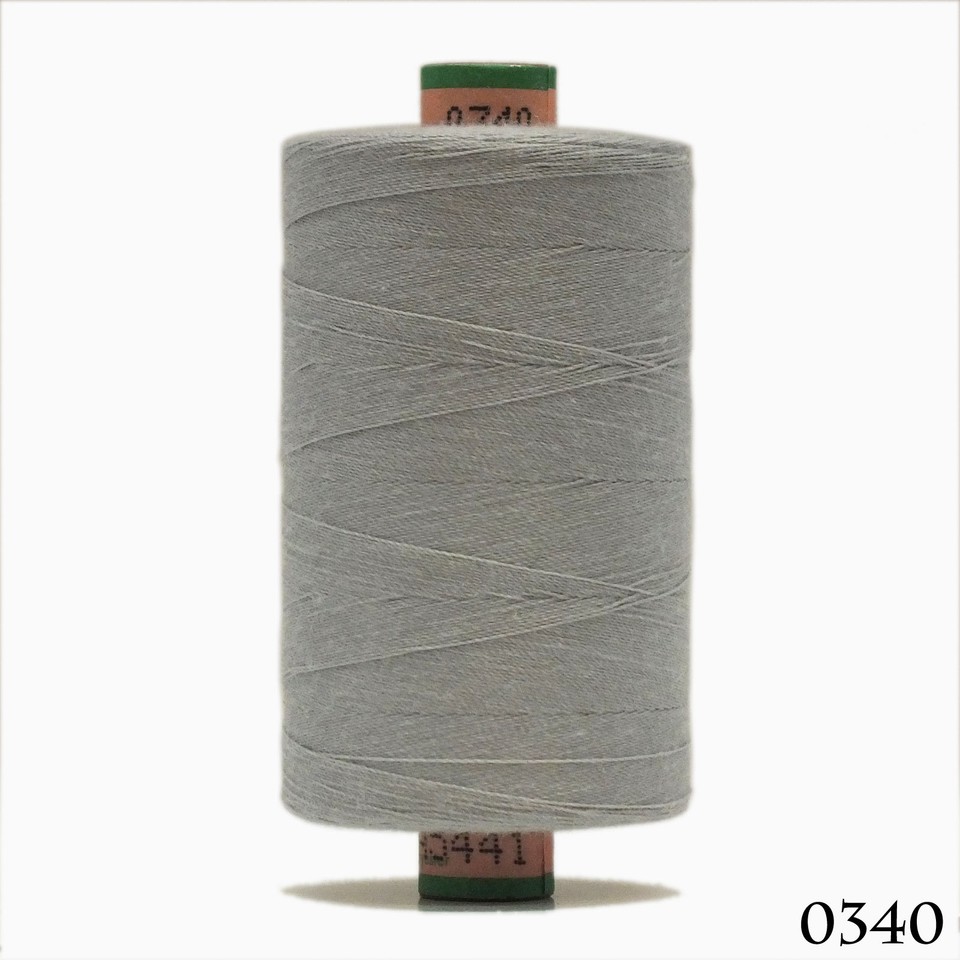 Amann 100% Polyester Core-Spun Sewing Thread Sabac 80 1000M Color 0340 ...