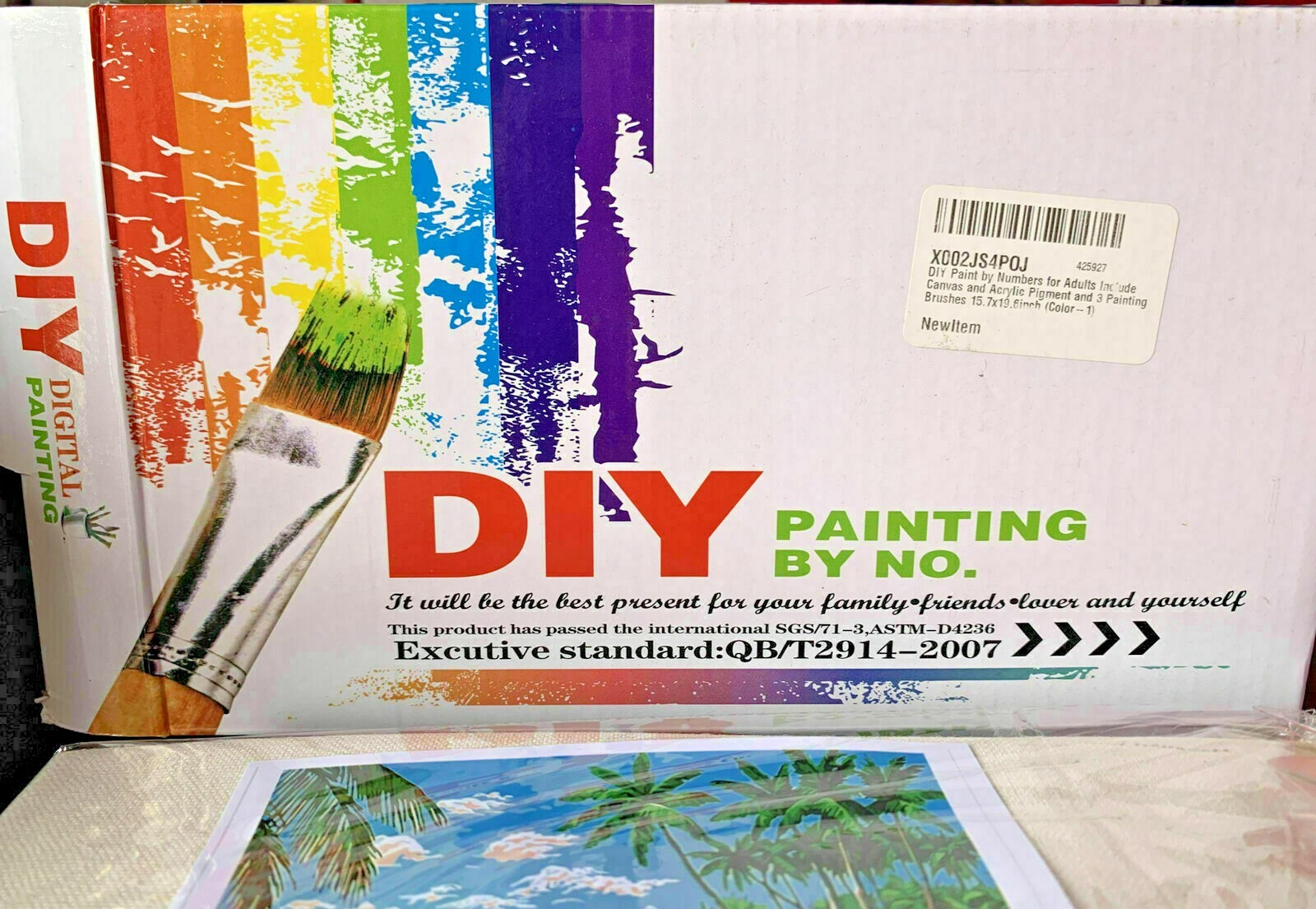 DIY Painting By No. QB/T2914-2007 Adult X5193 - 40*50CM GREAT PRICE | eBay