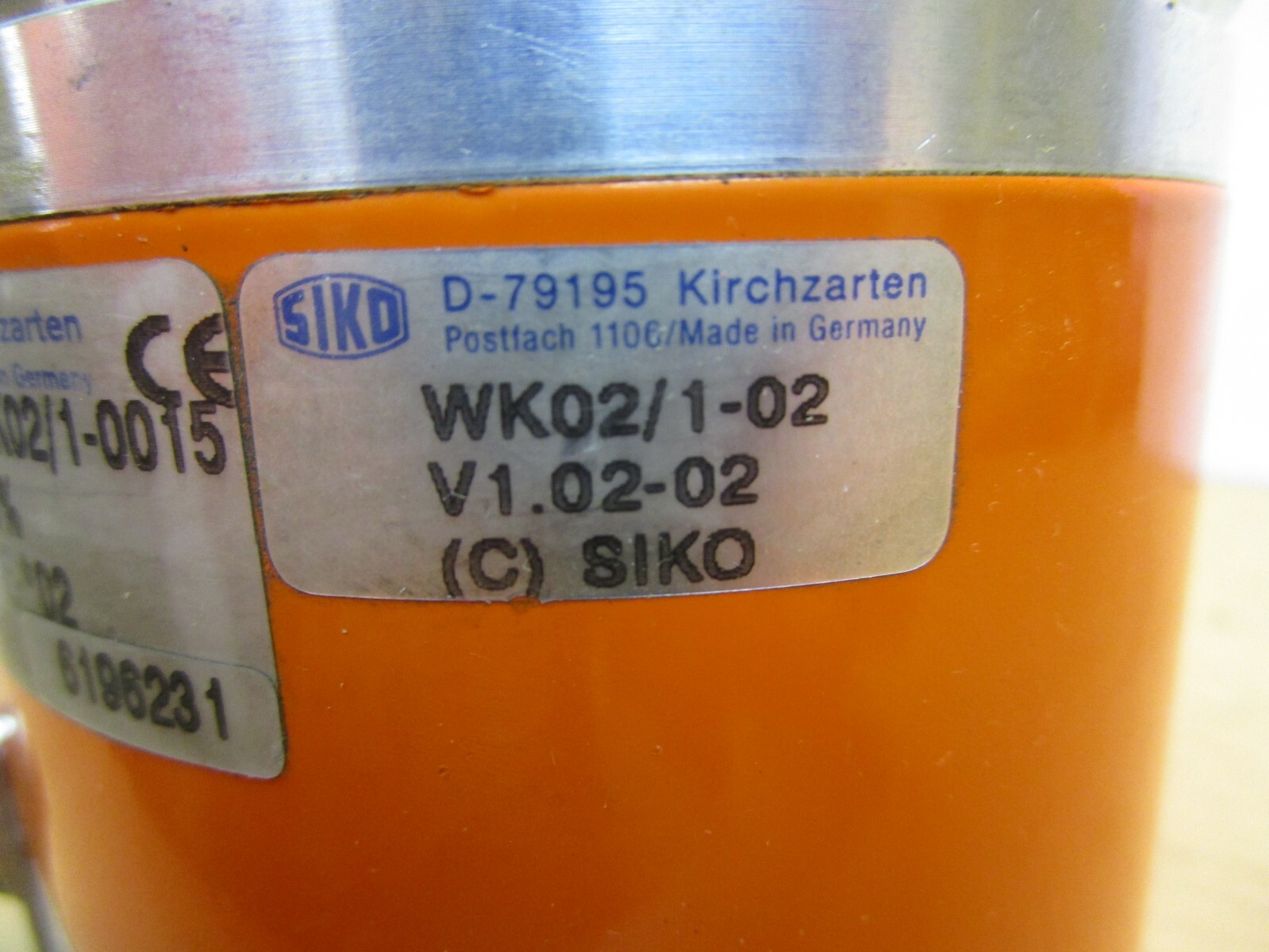 SIKO D-79195 ENCODER WK02/1-0015 24VDC | eBay