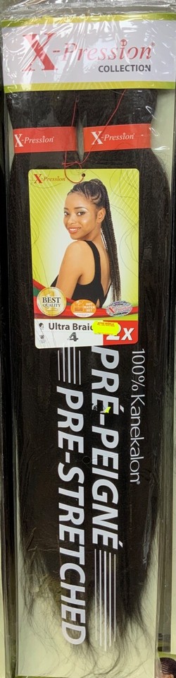 XPRESSION ULTRA BRAID HAIR FOR BRAIDING, EXPRESSION "KANEKALON ...