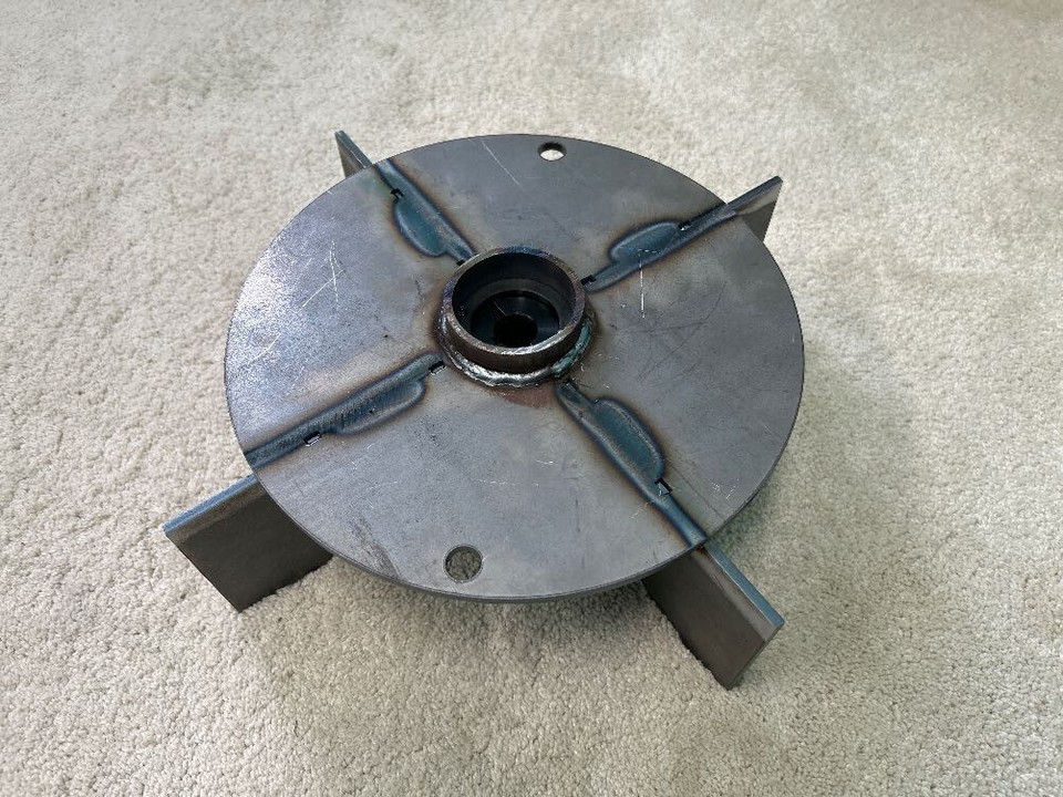Aftermarket Non OEM Trac-Vac Leaf Vacuum Impeller Fan Turbine 5HP ...