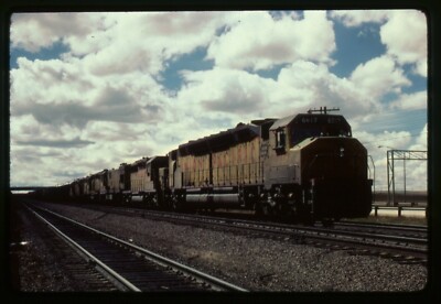 Railroad Slide - Union Pacific #6917 DD40 Locomotive 1978 Cheyenne ...