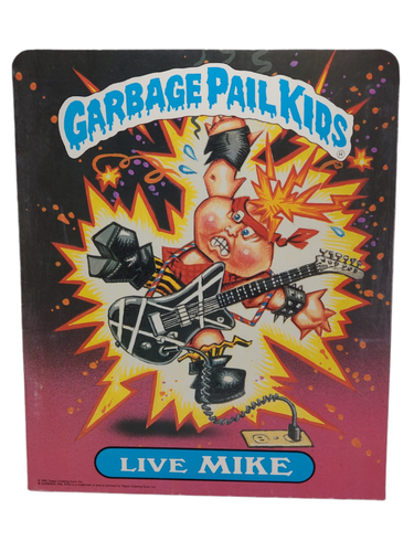 Vintage GPK Garbage Pail Kids Live Mike & Stormy Heather Pocket Folder ...