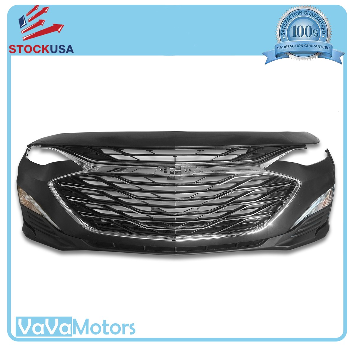 Chevy Malibu Front Bumper CHEVROLET MALIBU 2008 New Style (emblem In