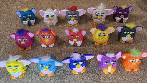 Furby Lot Of 15 McDonalds Fast Food Furbies Vintage 1998 Lt2 | eBay