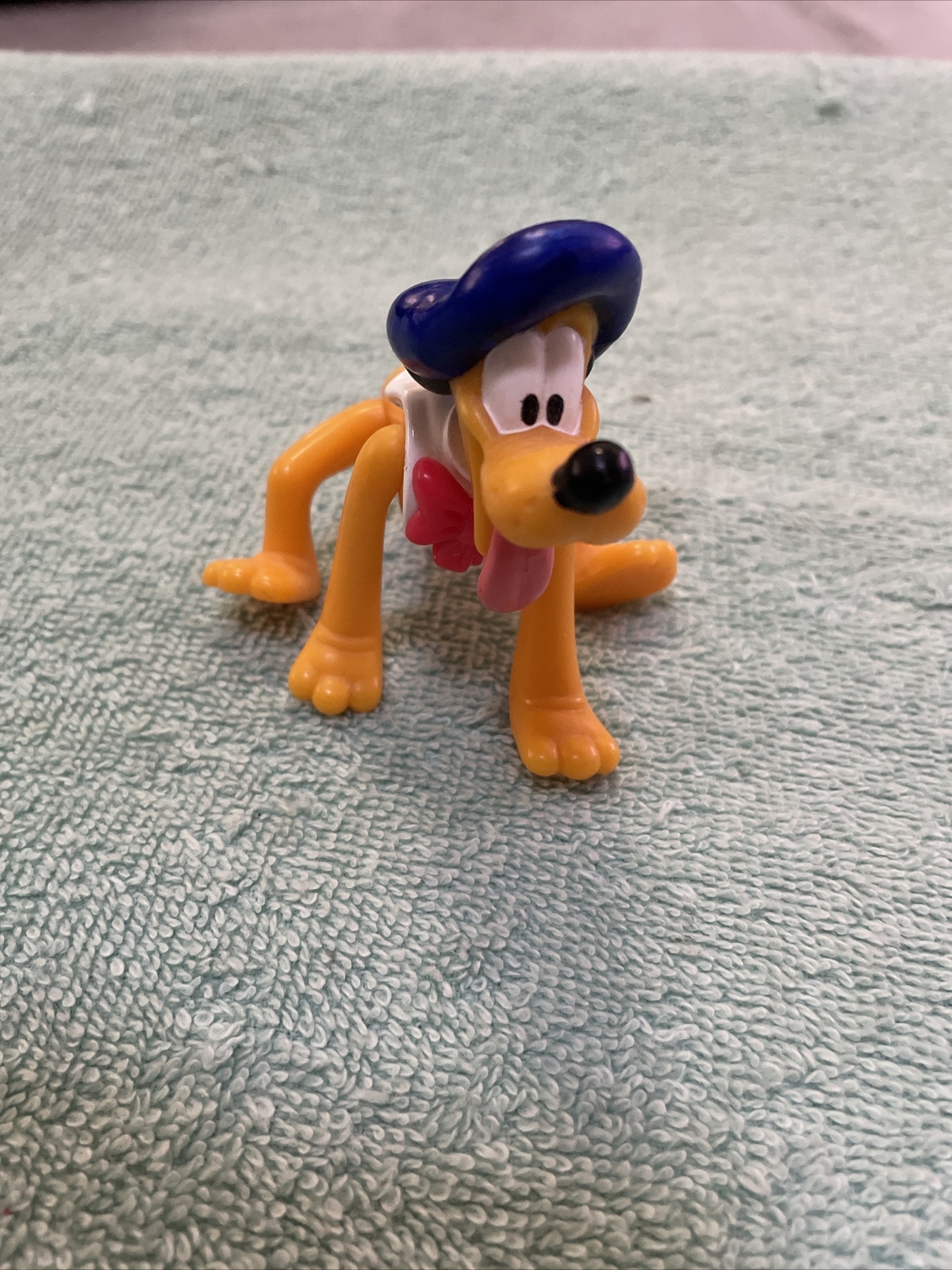 Disney French Pluto Action Figure All 4 Paws Move About 3 Inch X 2 Inch ...
