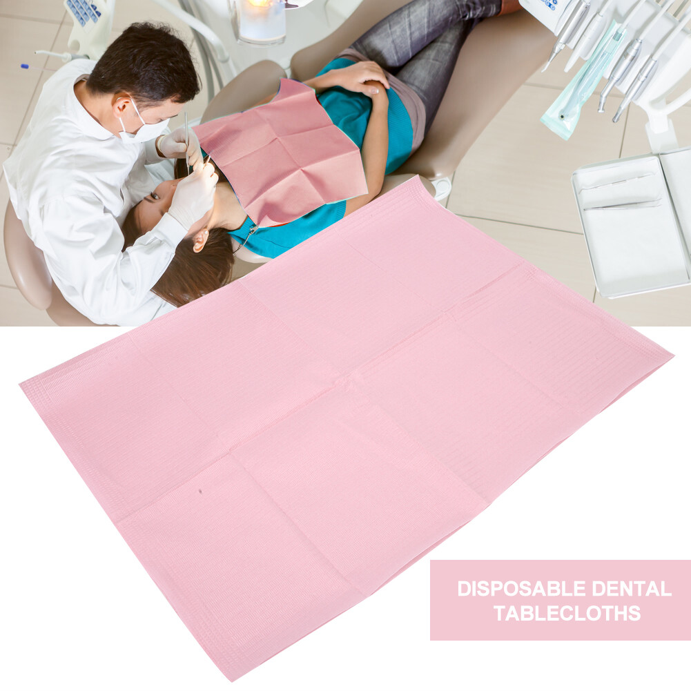 125pcs Disposable Dental Tablecloths Hygiene Mat Dental Tools Accessory ...