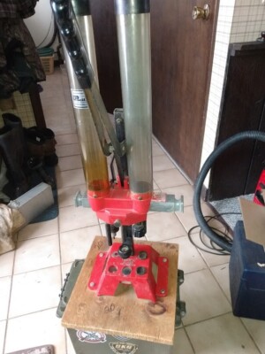 20 gauge pacific 155 shotshell loader with shot & powder bottles, ready ...