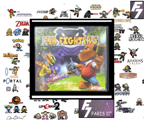 Fur Fighters SEGA DREAMCAST Promo Press White Label VERSION PAL UK. | eBay