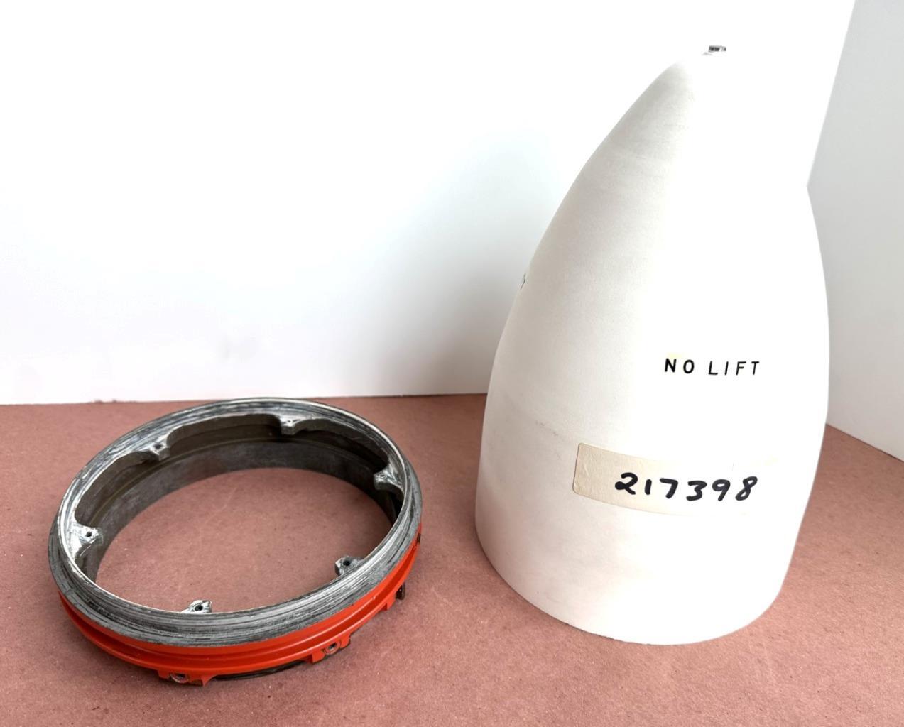 Reduced Price! Ceramic Missile Radome and Mounting Ring | eBay