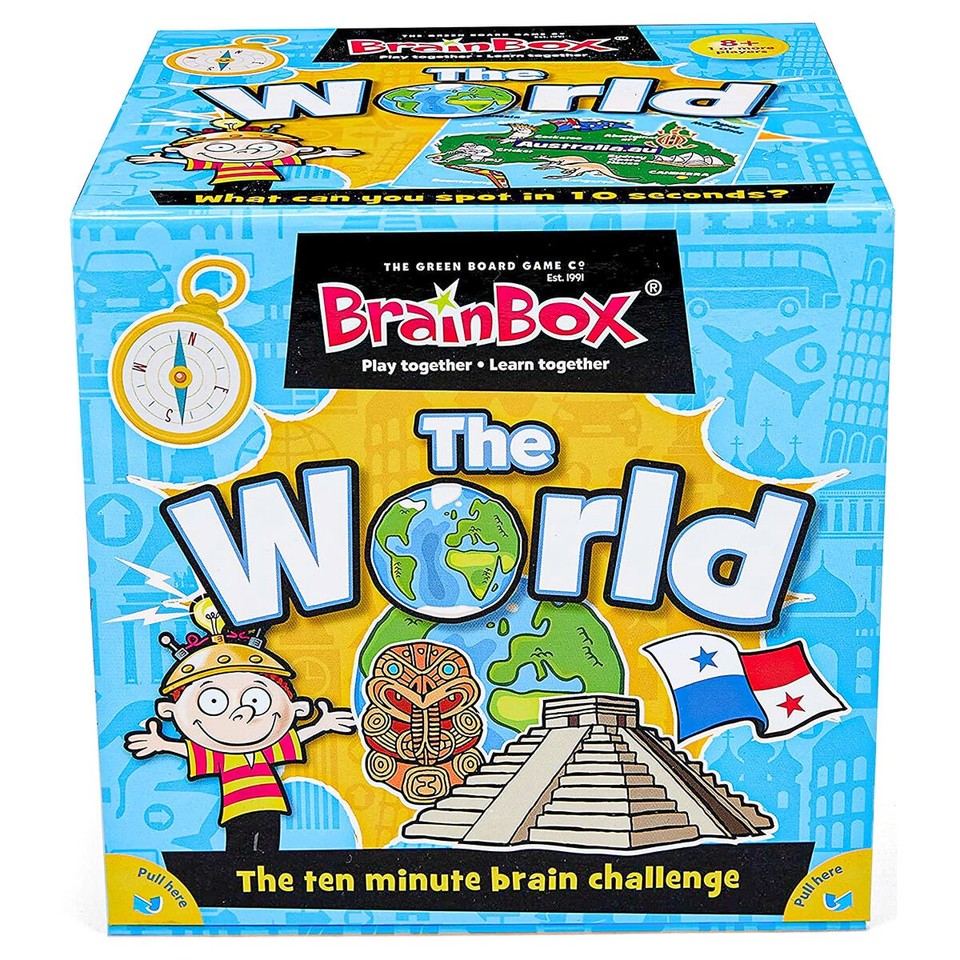 Brain Box Fun Brain Challenge Games Trivia 10+ Themes To Choose From | eBay