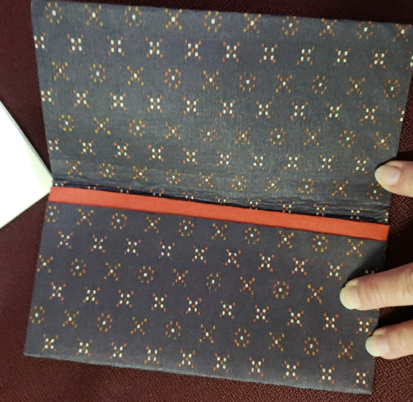 Japanese Wagami Zemliya Paper Wallet Checkbook Vintage | eBay