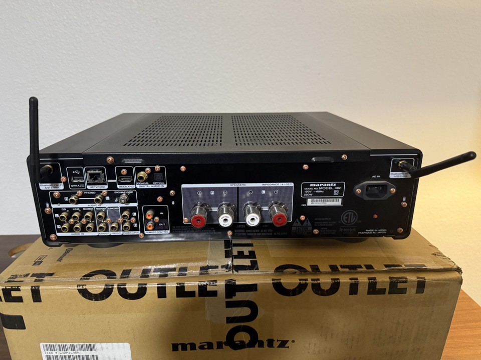 MARANTZ MODEL 40N Integrated Amplifier Made in Japan missing remote | eBay