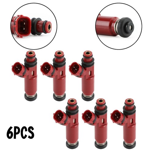 6Pcs New FUEL INJECTORS For MITSUBISHI PAJERO NM 6G74 3.5 V6 00-04 ...