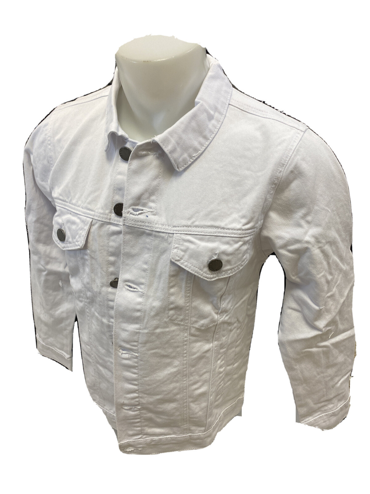 MENS VICTORIOUS DENIM Jacket WHITE WASH JEAN WORLD TOUR TOKYO PARIS ...