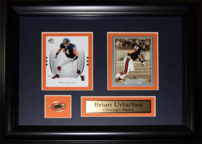 Brian Urlacher Chicago Bears 2 Card Football Memorabilia Collector ...