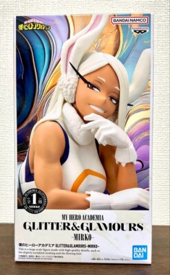 My Hero Academia GLITTER & GLAMOURS MIRKO Figure Japan Anime New | eBay UK