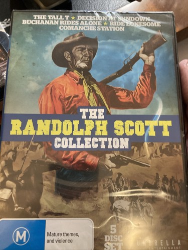The Randolph Scott Collection BRAND NEW DVD APR44 5 disks and 5 classic ...