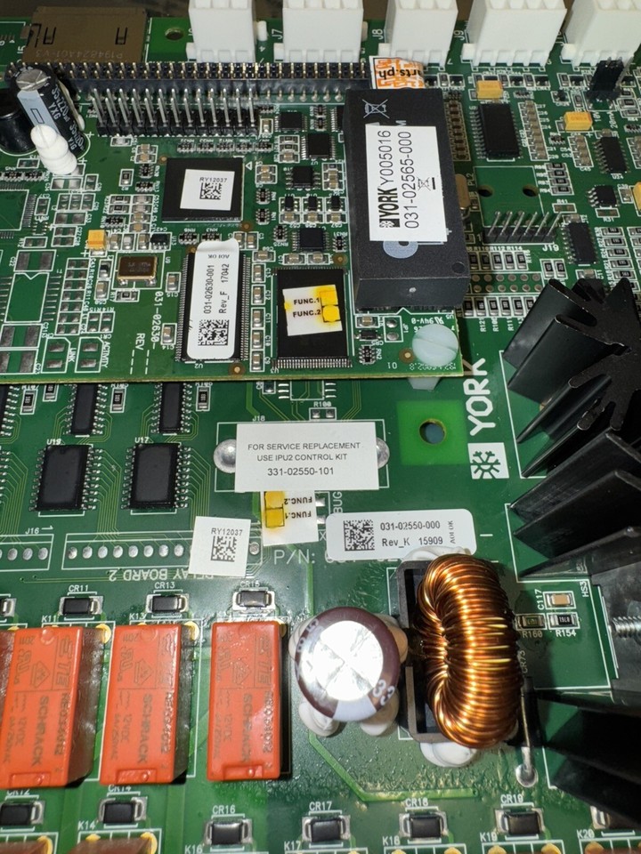 JOHNSON CONTROLS 331-02550-101 , 031-02550-000 York Control Board | eBay