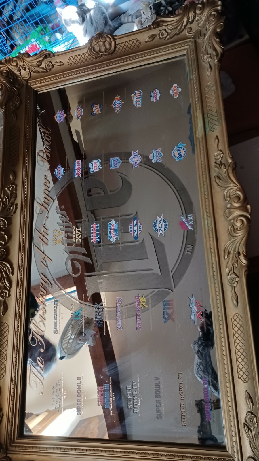 Miller Lite The History Of The Superbowl Mirror | eBay