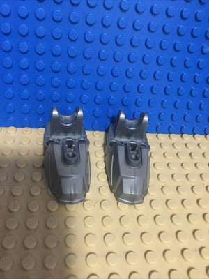 90661 LEGO Parts~2 Hero Factory Foot, Type 2 ~ Silver | eBay